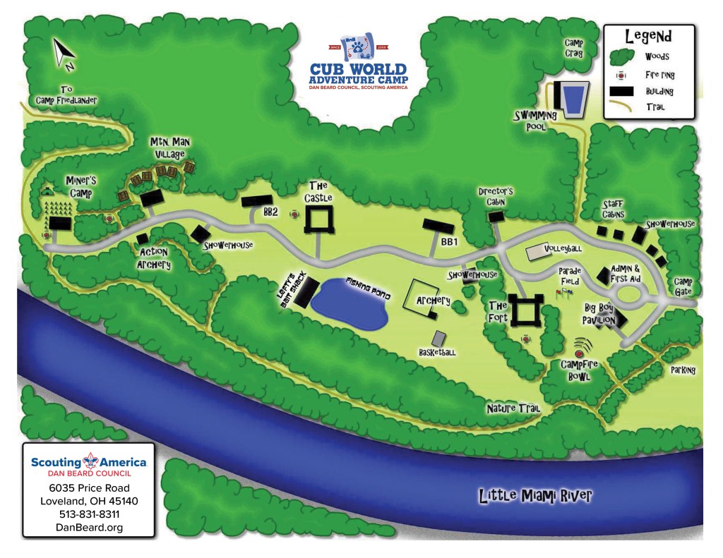 Maps – Dan Beard Council, Scouting America